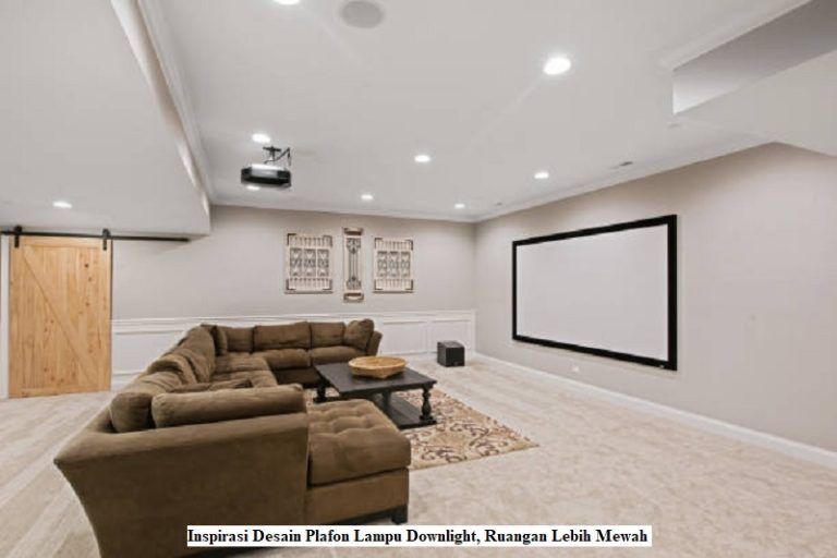 Inspirasi Desain Plafon Lampu Downlight, Ruangan Lebih Mewah ...